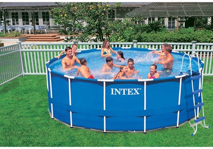 Walmart Intex 15′ x 48″ Metal-Frame Swimming Pool Only $199 Shipped ...