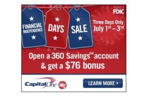 HURRY! Earn $176 FREE with a FREE Capital One Checking Account and ...