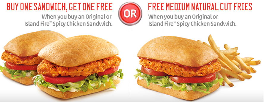 Sonic Coupon For BOGO on Island Fire Spicy Chicken! - Coupons and ...