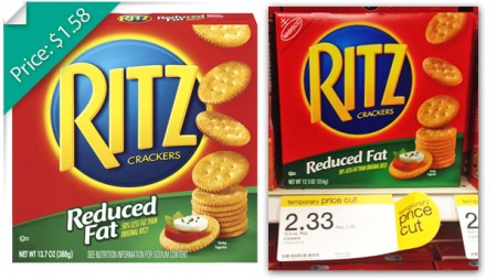 Ritz Crackers Only $1.58 at Target! - Coupons and Freebies Mom