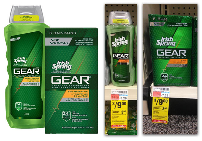 FREE Irish Spring Gear Body Wash or Bar Soap at CVS! - Coupons and ...