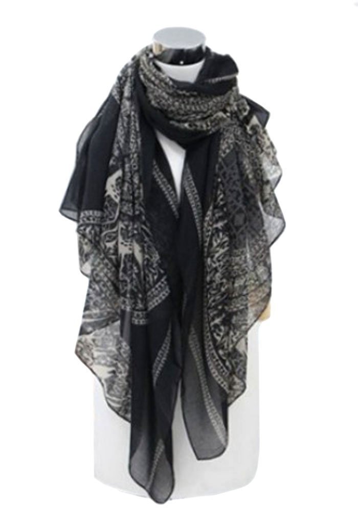Long Black Scarf - Coupons and Freebies Mom