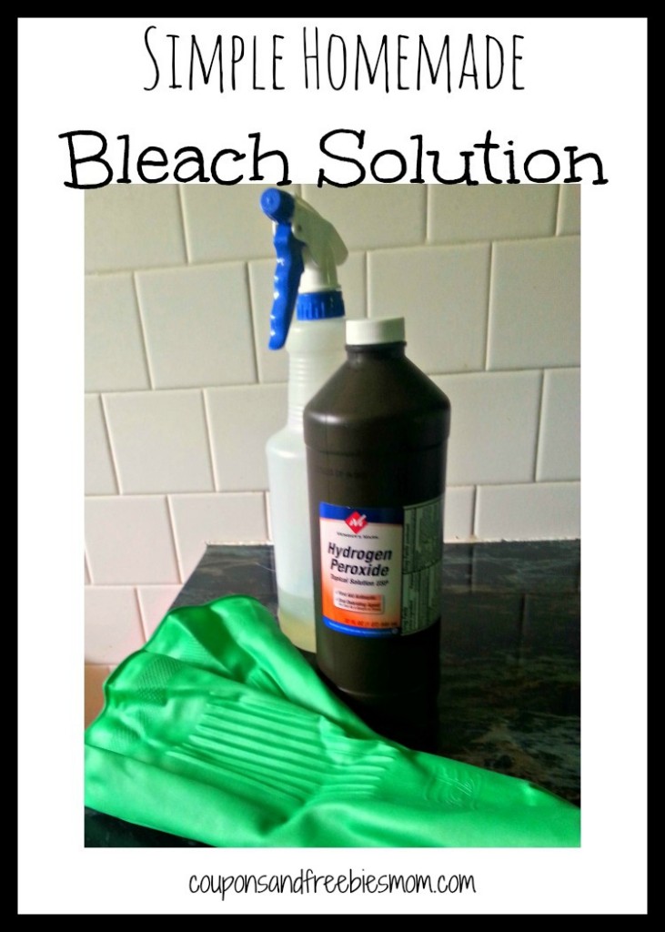 Simple Homemade Bleach Solution - Coupons and Freebies Mom