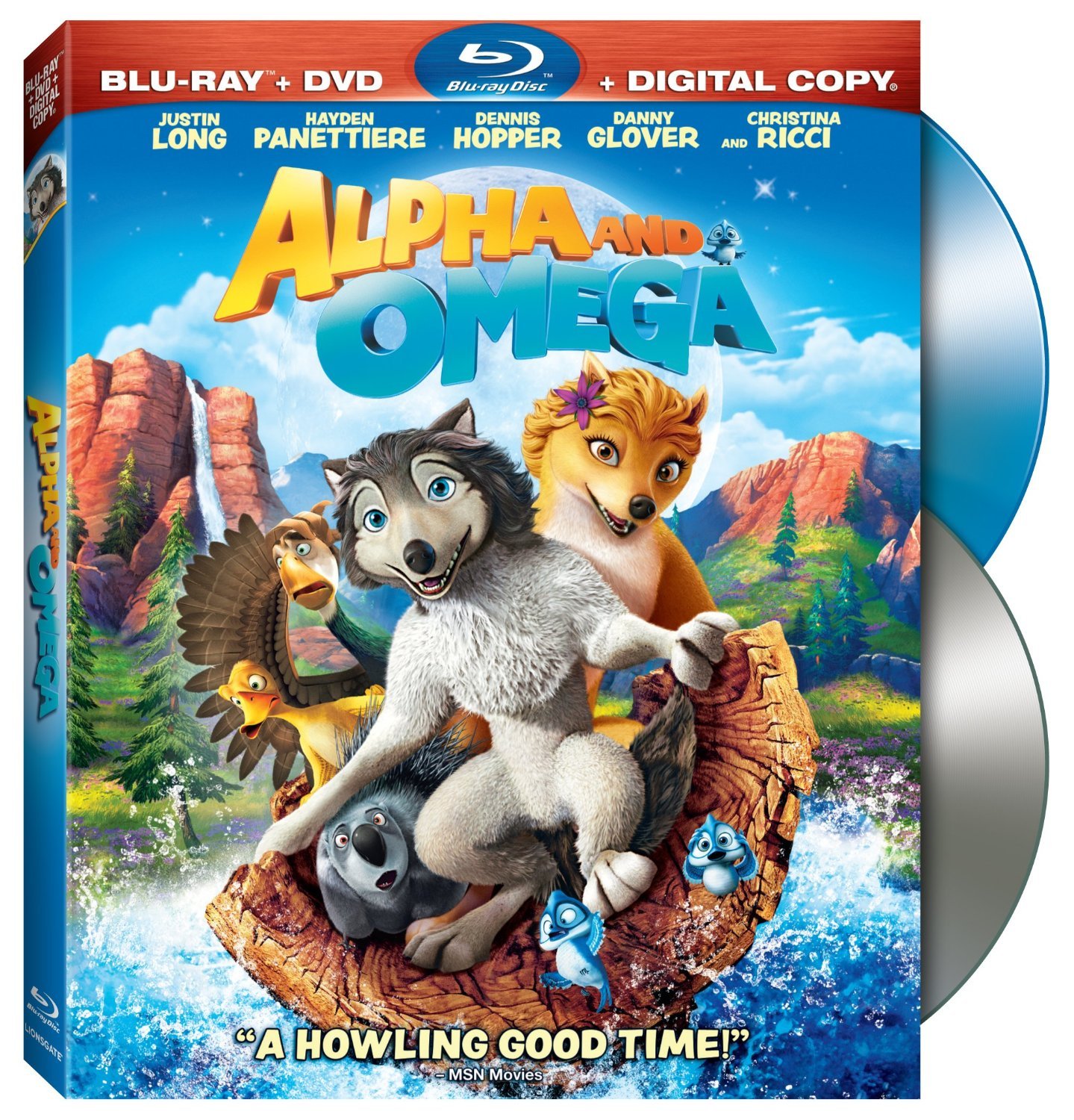Kids Animated Alpha & Omega Blu-Ray DVD Combo Pack Only $5! - Coupons ...