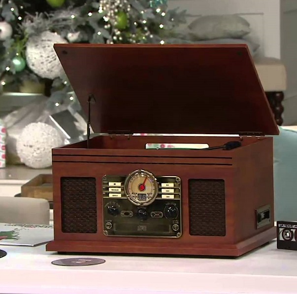 Victrola Classic Wood 6-in-1 Bluetooth Turntable $59 - Coupons and ...