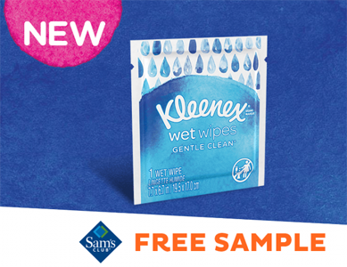 Free Kleenex Wet Wipes Sample at Sam’s Club! - Coupons and Freebies Mom