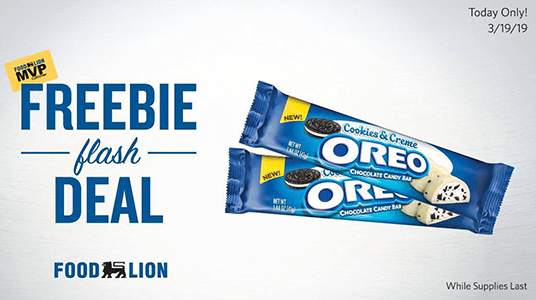 Free Oreo Cookies & Creme Chocolate Candy Bar at Food Lion! - Coupons ...