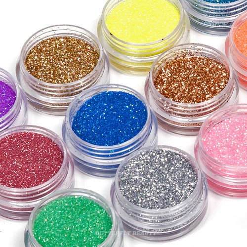 12 Colors Glitter Nail Powder $2.99 - Coupons and Freebies Mom