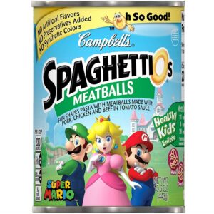 12 Cans Super Mario SpaghettiOs with Meatballs $9.12 - Coupons and ...