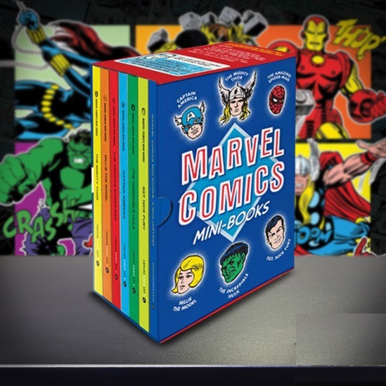 Marvel Comics Mini-Books Collectible Boxed Set - Coupons and Freebies Mom