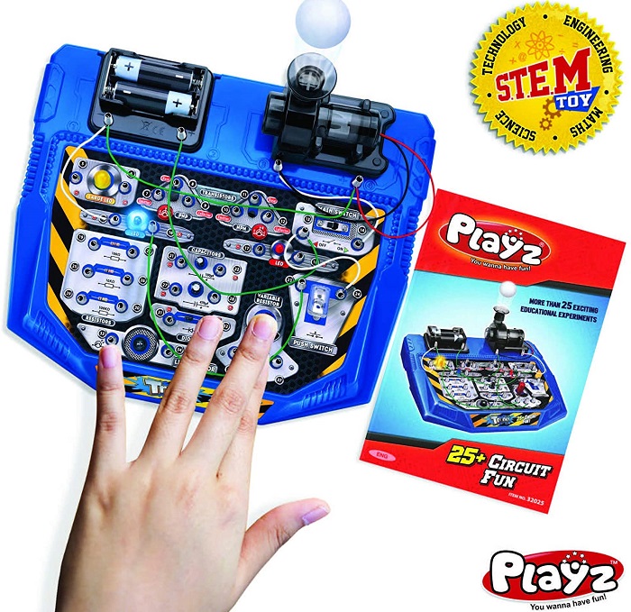Playz Electrical Circuit Board Engineering Kit - Coupons and Freebies Mom