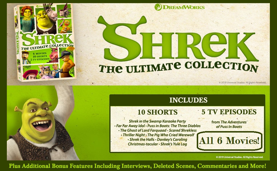 Shrek: The Ultimate Collection [Blu-ray + Digital] - Coupons and ...