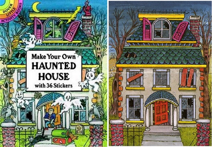 Make Your Own Haunted House Sticker Activity Book - Coupons and ...
