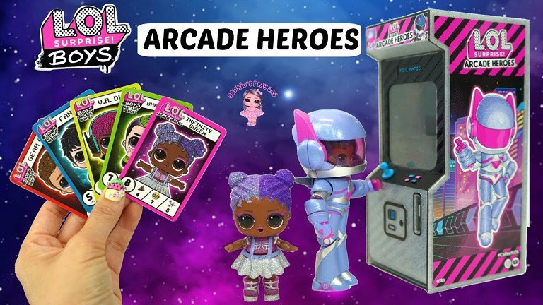 LOL Surprise Boys Arcade Heroes Action Doll with 15 Surprises - Coupons ...