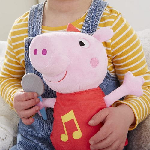 Peppa Pig Oink-Along Singing 11″ Plush Doll - Coupons and Freebies Mom